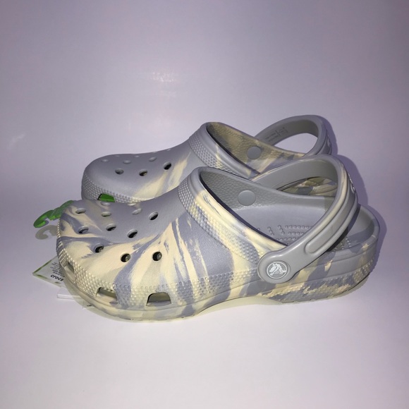 CROCS | Shoes | Crocs Classic Marbled Clog | Poshmark